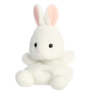 Aurora® Adorable Palm Pals™ Cottontail Bunny Stuffed Animal - Pocket-Sized Play - Collectable Fun - White 5 Inches