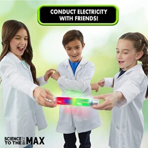 Hands On Lightning Rod - Educational Science Toys for Boys and Girls - Learn Science of Electricity and Circuits - Human Electricity Conductor