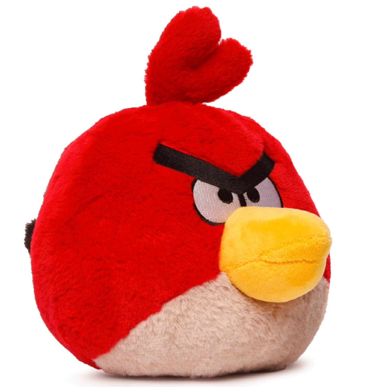 Mighty Mojo Angry Birds - Red - 8 Inch Collectible Plush Doll - Officially Licensed - Super Soft, Cuddly Doll for Kids and Adults - Original Series