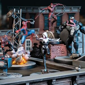 Marvel: Crisis Protocol Web Warriors Affiliation Pack - Assemble Your Arachnid Team! Tabletop Superhero Game, Ages 14+, 2 Players, 90 Minute Playtime, Made by Atomic Mass Games