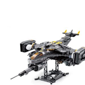 YBLOCK Space Wars Building UCS Set - Titan Attack Aircraft QJ5002 Building Toy. Boys and Girls Ages 6+, The Best Gift for SpaceWar of Star Series Enthusiasts (901 Pieces)