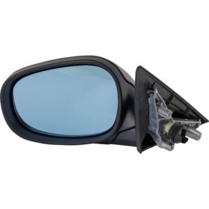 kool vue driver side power heated mirror for bmw 328i 328i xdrive 2009-2012 power fold with memory paintable wagon