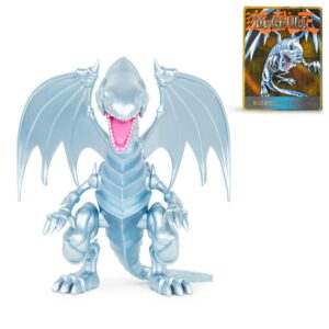 yu-gi-oh! highly detailed 7 inch articulated action figure, limited edition, includes exclusive trading card, the blue eyes white dragon