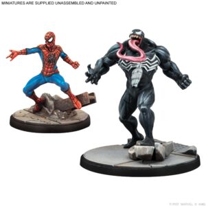 Marvel: Crisis Protocol Web Warriors Affiliation Pack - Assemble Your Arachnid Team! Tabletop Superhero Game, Ages 14+, 2 Players, 90 Minute Playtime, Made by Atomic Mass Games