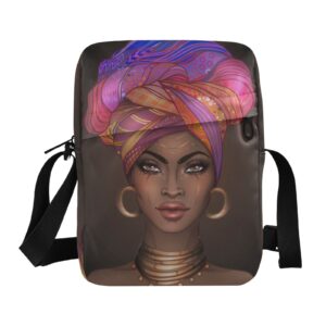 alaza crossbody phone bag african american woman(24) small messenger shoulder bag cash handbag wallet purse(228vb3b)