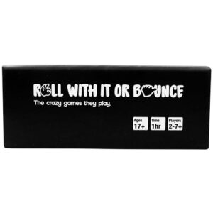 Roll With It or Bounce Dating Edition - A Hilarious Red Flags Card Game & Conversation Starter For Friends, Families & Couples | Fun Pregames For Adult Parties & College | Dares & Challenges For Teens