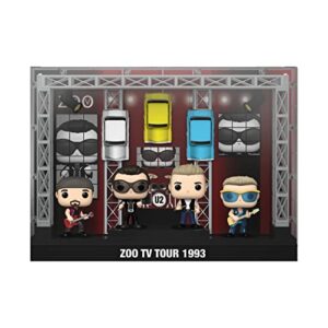 funko pop moment deluxe: u2 s zoo tv tour (1993) vinyl figures (2022 limited edition exclusive)