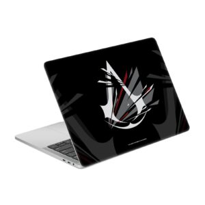 head case designs officially licensed assassin's creed shattered logo vinyl sticker skin decal cover compatible with macbook pro 13" a2338