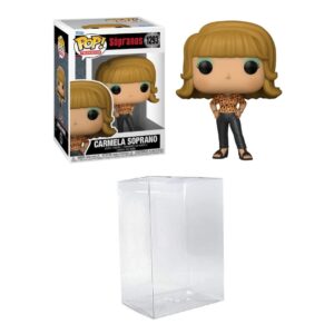 funko pop! tv: the sopranos - carmela soprano bundled with a byron's attic pop protector