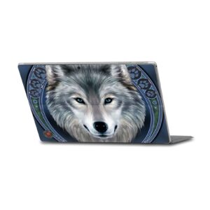 head case designs officially licensed anne stokes wolves lunar artwork vinyl sticker skin decal cover compatible with microsoft surface pro 4/5/6