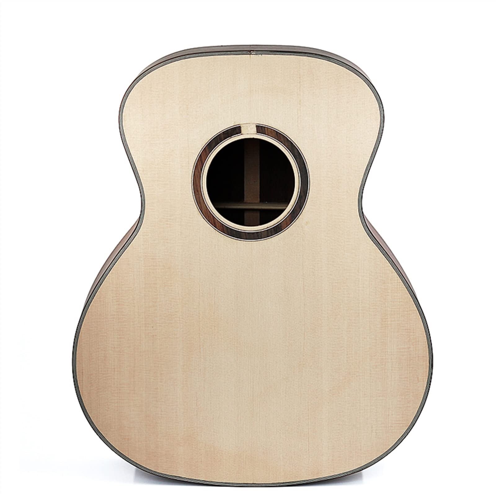 Rosewood Folk Guitar Full Single Finished Barrel Combination Rosewood Back Side Spruce Veneer DIY Guitar Material DIY Guitar Kit