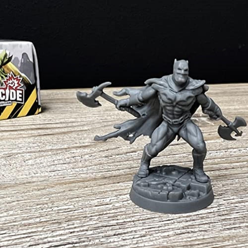 Zombicide Dark Night Metal Pack #1 - Battle The Batman Who Laughs and His Horrific Minions! Cooperative Strategy Board Game, Ages 14+, 1-6 Players, 60 Minute Playtime, Made by CMON