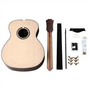 rosewood folk guitar full single finished barrel combination rosewood back side spruce veneer diy guitar material diy guitar kit