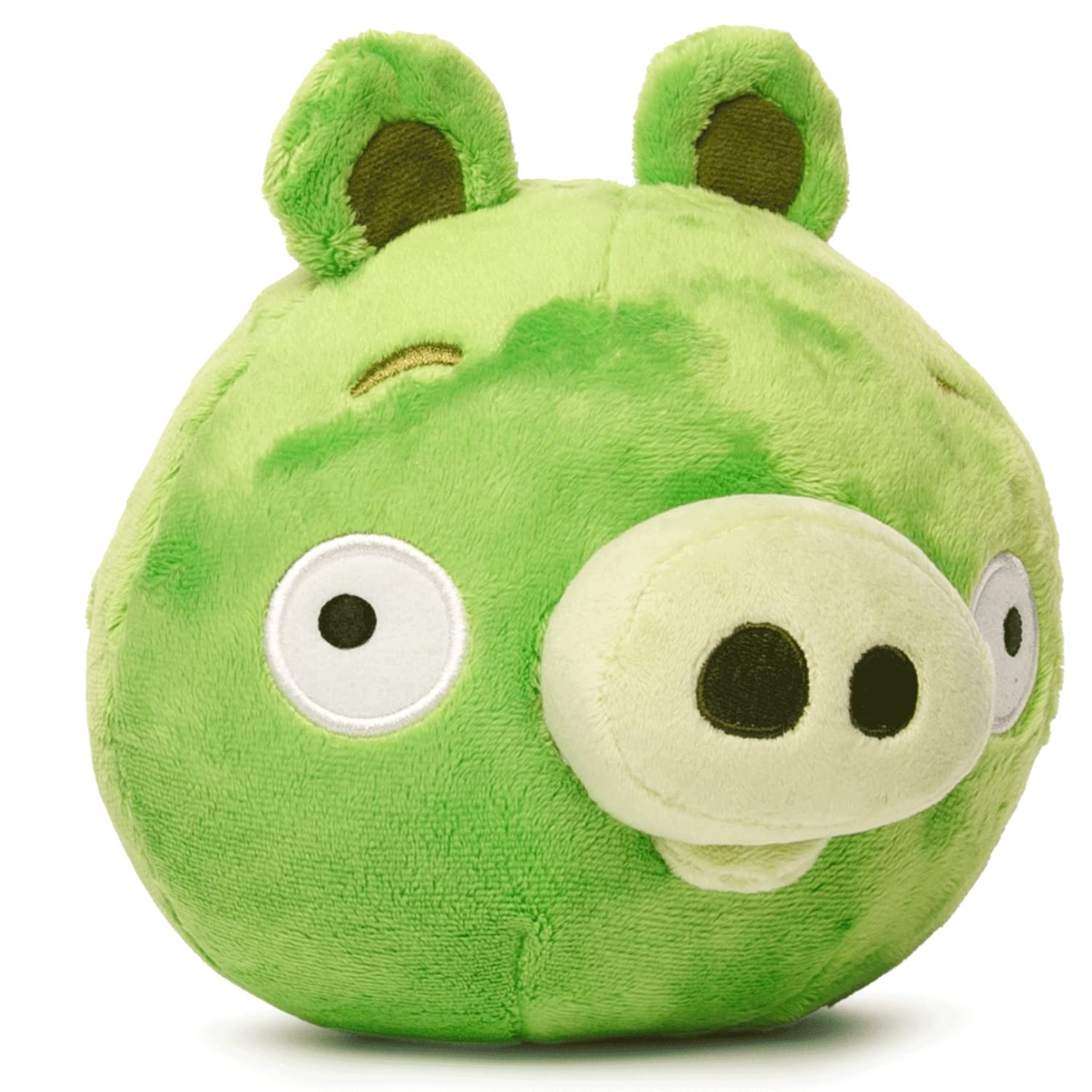 Mighty Mojo Angry Birds - Green Pig - 7 Inch Collectible Plush Doll - Officially Licensed - Super Soft, Cuddly Doll for Kids and Adults - Original Series