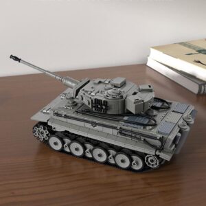 Nifeliz Tiger Heavy Tank, WW2 Armed Tank Building Set, Military Construction Model Toy for Teen Gift Giving (1776 Pieces)