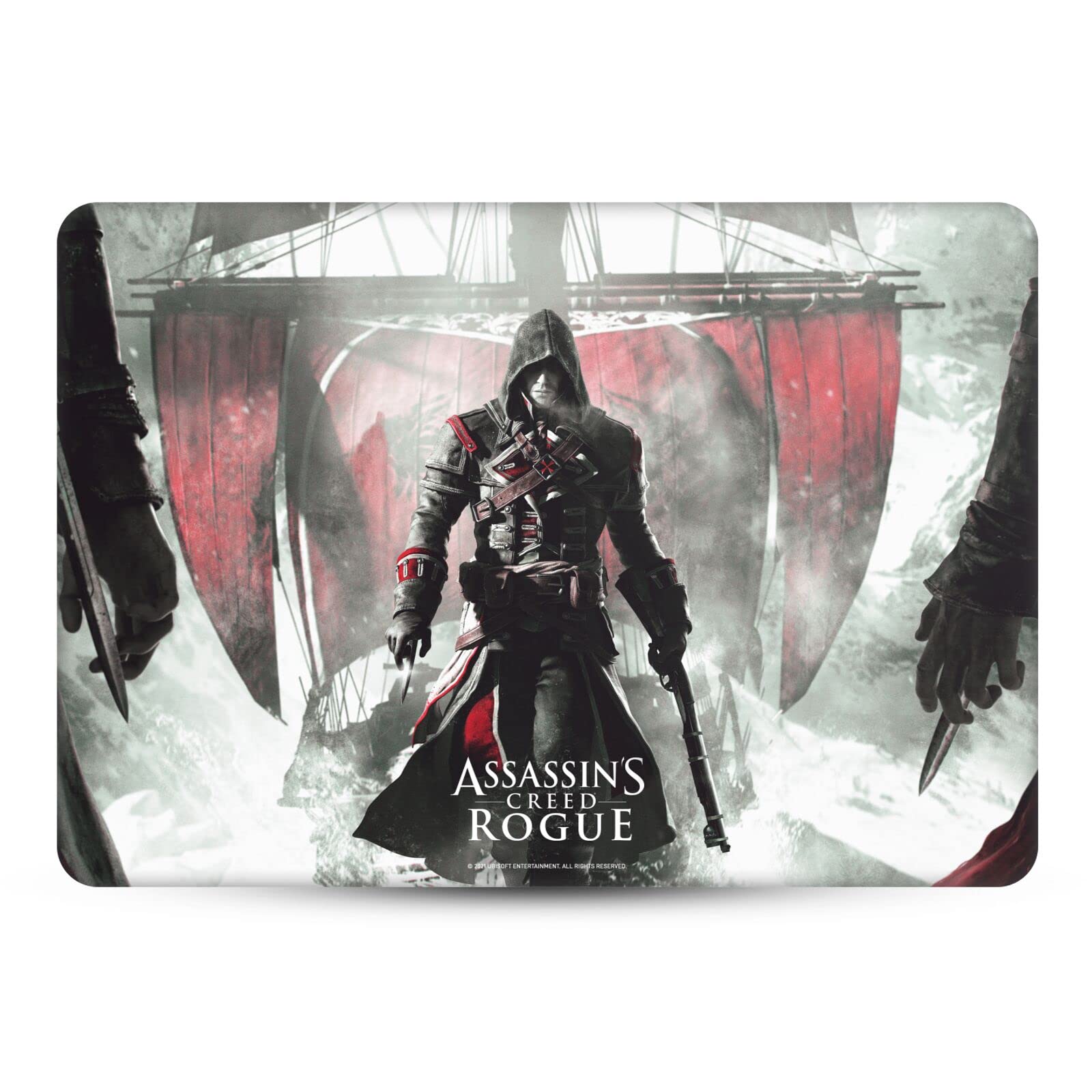 Head Case Designs Officially Licensed Assassin's Creed Game Cover Rogue Key Art Vinyl Sticker Skin Decal Cover Compatible with MacBook Pro 13.3" A1708