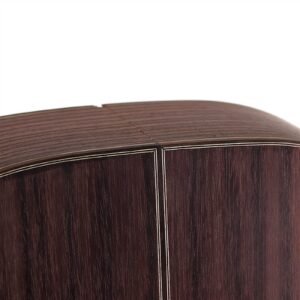 Rosewood Folk Guitar Full Single Finished Barrel Combination Rosewood Back Side Spruce Veneer DIY Guitar Material DIY Guitar Kit