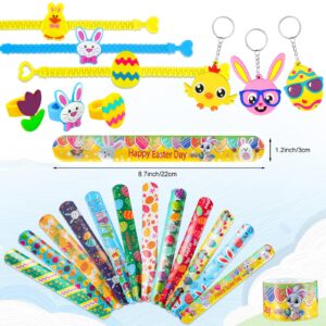 WEARXI 92PCS Easter Eggs Fillers, Easter Basket Stuffers, Plastic Easter Eggs, Easter Baskets for Kids Easter Eggs Filled, Filled Easter Eggs with Toys, Easter Party Favors, Easter Gifts for Kids