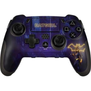 skinit decal gaming skin compatible with playstation scuf vantage 2 controller - officially licensed warner bros batgirl gotham knights design