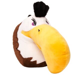 angry birds - mighty eagle - giant size - 13 inch collectible plush doll - officially licensed - super soft, cuddly doll for kids and adults - limited edition