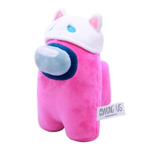 Just Toys LLC Among Us Plush - Series 2 (Pink w/Cat Ears)