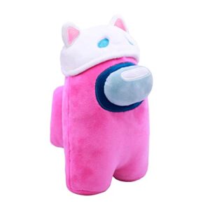 Just Toys LLC Among Us Plush - Series 2 (Pink w/Cat Ears)