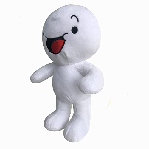 ZOKOL Oddballss Doll Plush Cartoon Stuffed Plush Pillow,Lovely Big White 9.8" Stuffed Animal Toy for Movie Fans Gift, Suitable for Fans, Children, Girls, Boys and Friends