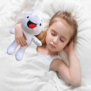 ZOKOL Oddballss Doll Plush Cartoon Stuffed Plush Pillow,Lovely Big White 9.8" Stuffed Animal Toy for Movie Fans Gift, Suitable for Fans, Children, Girls, Boys and Friends