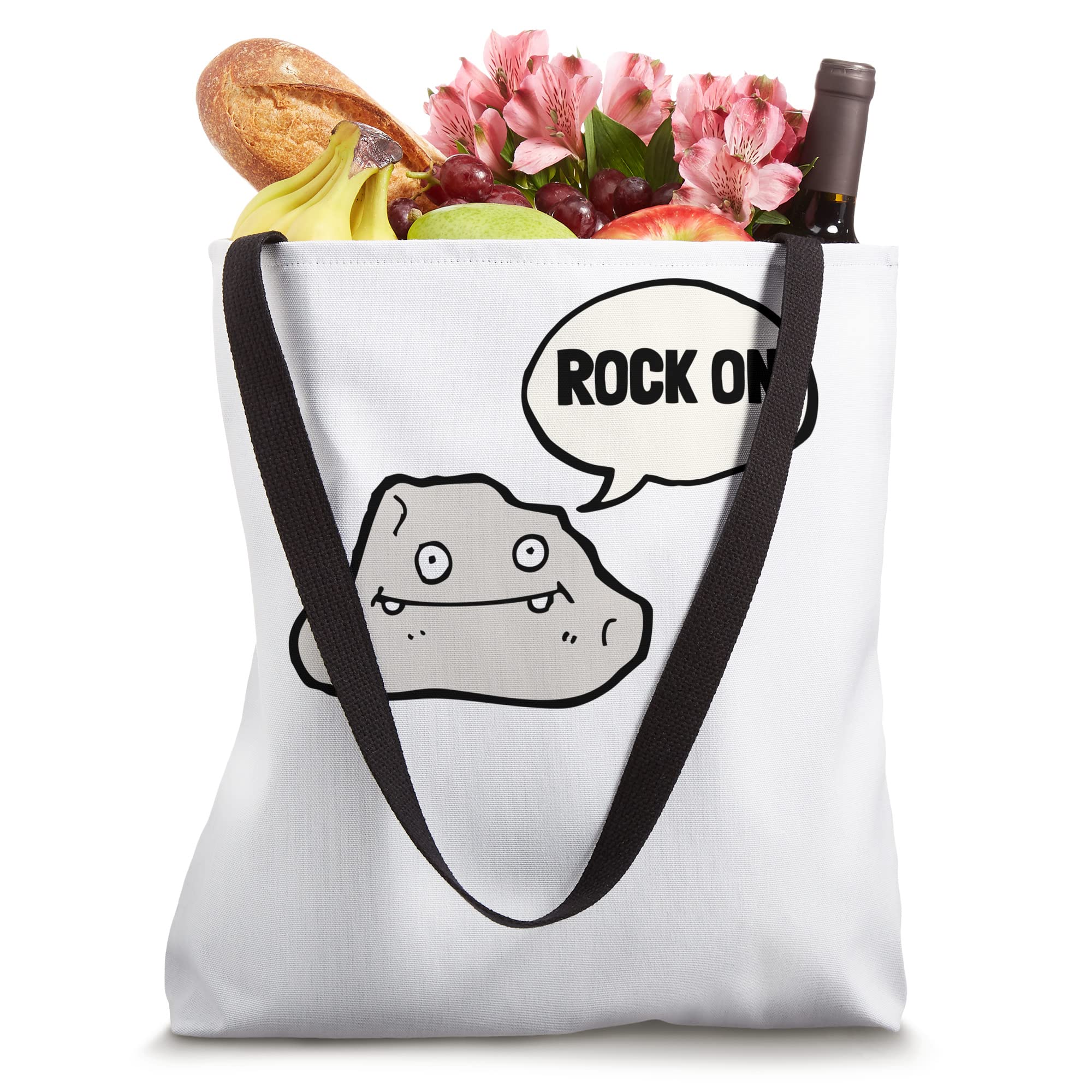 Rock On - Geology Rockhounding And Fossil Collector Tote Bag