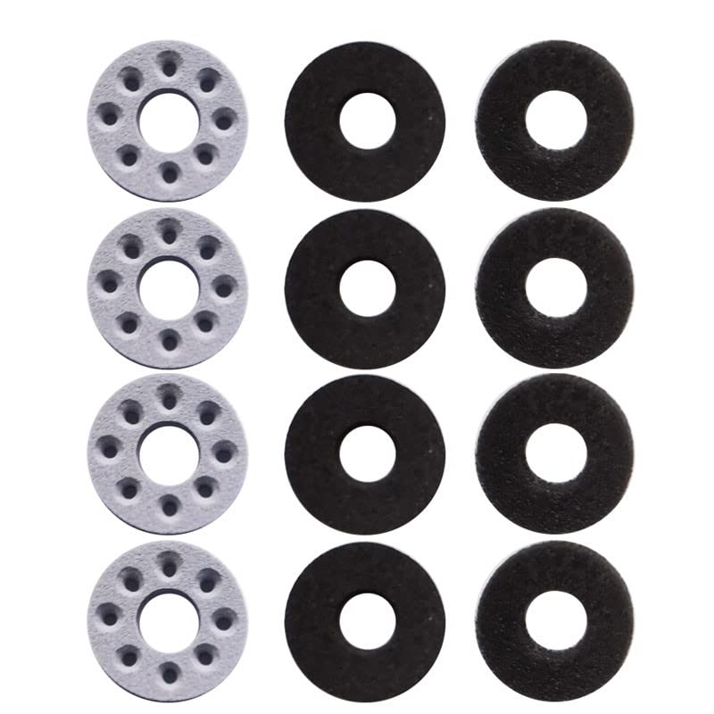 12 Pieces for PS5 Precision Rings Aim Assist Target Rings Motion Control Controller Grips Thumbstick Adjustment Analog Stick Aim Assist Motion for Switch Pro PS4 for XBox