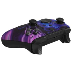 Custom Elite Series 2 Controller Compatible With Xbox One, Xbox Series S, and Xbox Series X (Purple Swirl)