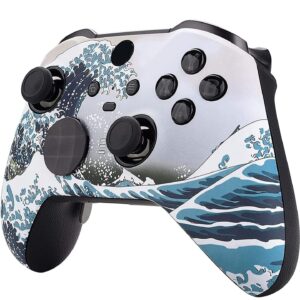 Custom Elite Series 2 Controller Compatible With Xbox One, Xbox Series S, and Xbox Series X (Waves)