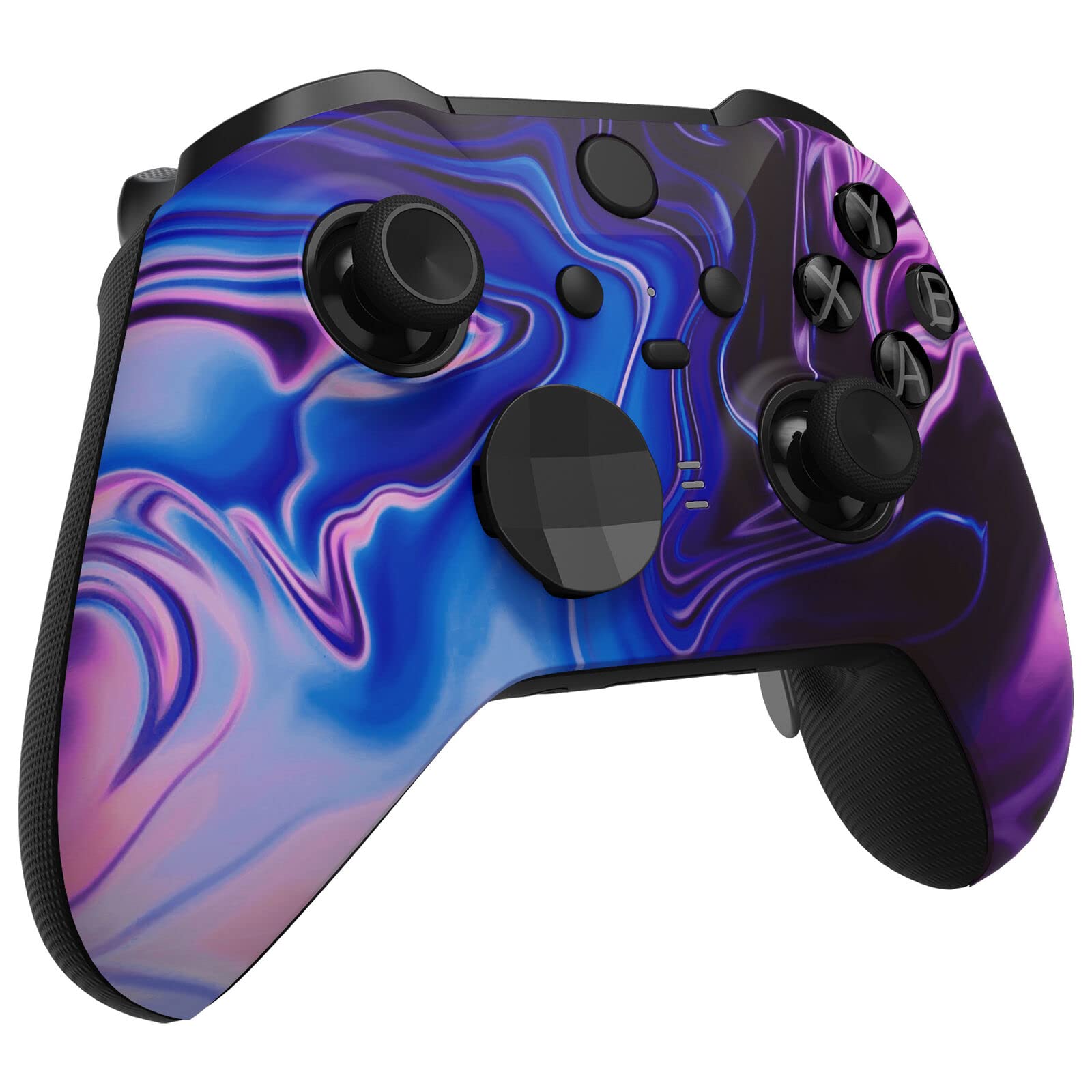 Custom Elite Series 2 Controller Compatible With Xbox One, Xbox Series S, and Xbox Series X (Purple Swirl)