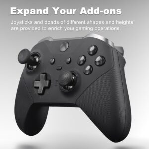 Complete Component Pack for Xbox Elite Controller Series 2 - Accessories Includes 1 Carrying Case, 1 Charging Dock, 4 Thumbsticks, 4 Paddles and 1 Adjustment Tool black