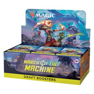 magic: the gathering march of the machine draft booster box | 36 packs (540 magic cards)