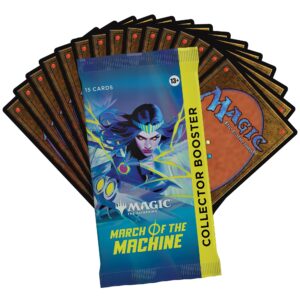 Magic: The Gathering March of the Machine Collector Booster | 15 Magic Cards