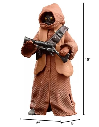 Star Wars The Black Series OBI Wan Kenobi / Andor Series Premium Articulated Action Figure Collection Teeka (Jawa) + Sticker