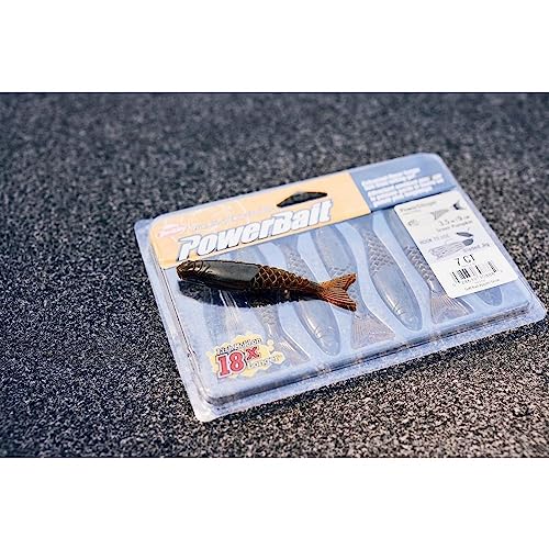 Berkley PowerBait PowerStinger Fishing Soft Bait, Tennessee Shad, 3 1/2"