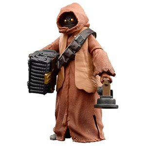 Star Wars The Black Series OBI Wan Kenobi / Andor Series Premium Articulated Action Figure Collection Teeka (Jawa) + Sticker