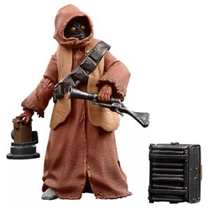 Star Wars The Black Series OBI Wan Kenobi / Andor Series Premium Articulated Action Figure Collection Teeka (Jawa) + Sticker