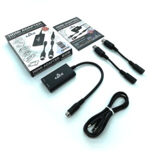 Kaico SEGA Genesis 1080p HDMI Adapter - for use with Sega Megadrive - Supports S Video Output – Supports PAL and NTSC Consoles – Aspect Ratio Switch for 16:9 or 4:3