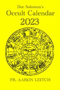 doc solomon's occult calendar 2023