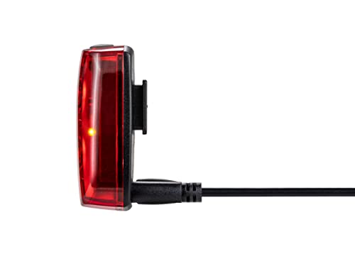 Schwinn Rechargeable Bike Tail Light, 80 Lumens, Enhanced 24/7 Visibility, Type-C USB, 36 Foot Beam Distance, Bicycle Accessory