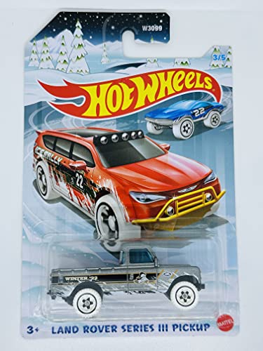 Hot Wheels 2022 - Land Rover Series iii Pickup - Christmas 2022-3/5