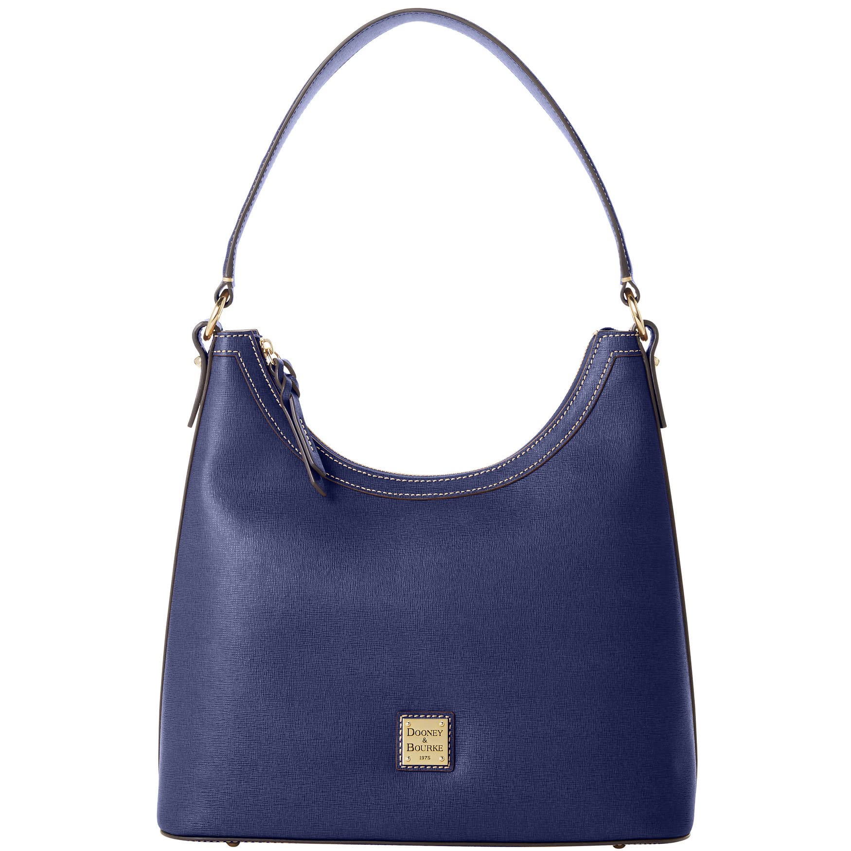 Dooney & Bourke Handbag, Saffiano Hobo Shoulder Bag - Marine