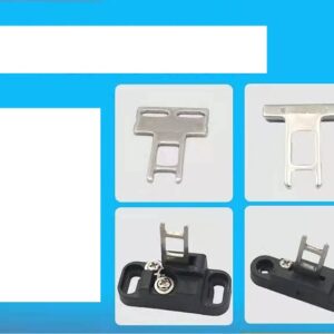 2pcs Safety door key D4DS-K1 D4DS-K2 D4DS-K3 D4DS-K5 latch (D4DS-K5)