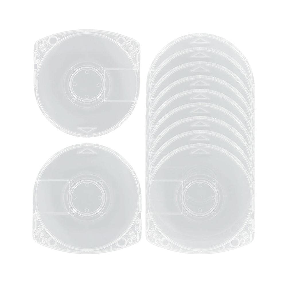 10Pcs Replacement Clear Game Disc Storage Shell for Sony PSP1000/2000/3000 PSP UMD Disc Case Shell Case Cover Protective Box