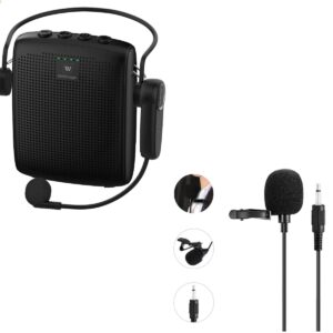 winbridge wb002 bluetooth voice amplifier + s6 lapel mic bundle