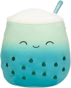 squishmallows official kellytoy 16 inch soft plush squishy toy animals (jakarria the blue boba tea)