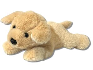 jolitee golden retriever stuffed animals dog soft huggable golde plushie 9.5x7 best stun plush tan animal, puppy animal for kids, small stuffedffed labrador, yellow (gold9)